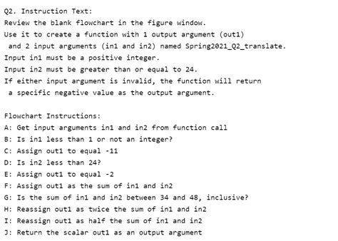 Instructions Type This Command Into The MATLAB Chegg