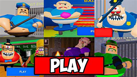 Every Scary Obby Start Screen Youtube