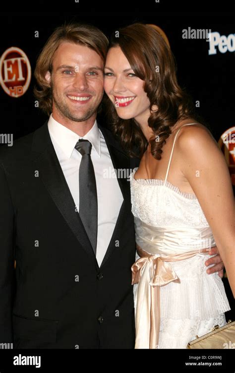 Jesse Spencer And Guest Entertainment Tonight Emmy After Party At The