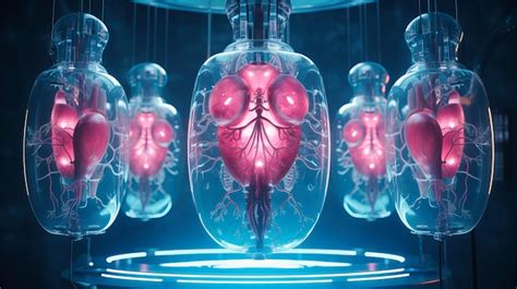 premium ai image bionic organ transplants enhancing life with machine