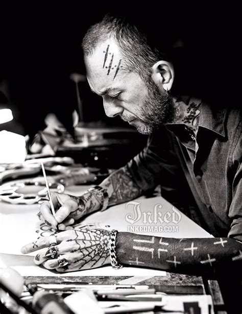 Tattoo Artist And Illustrator Chris Conn Askew Photo By Jon Dragonette