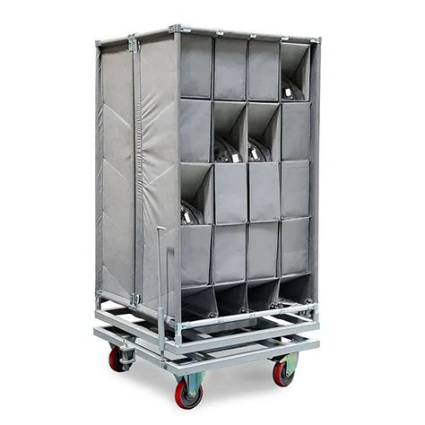 Pallets With Textile Separators Industrial Transport And Packaging