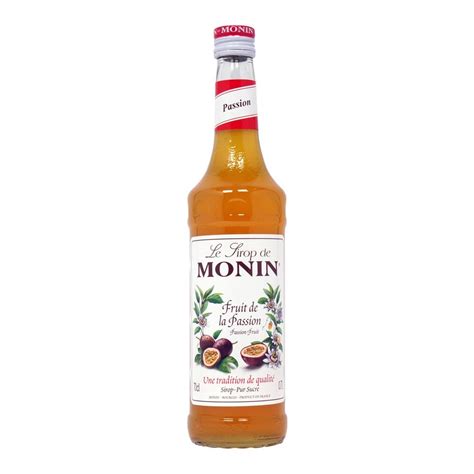 Monin Passion Fruit Syrup Spirits From The Whisky World Uk