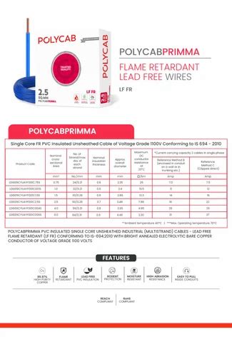 Polycab House Wire 90 Meters Wire Size 1 Sqmm At ₹ 2336roll In