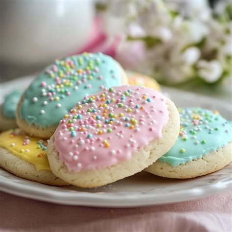 Easter Egg Sugar Cookies Themomchef