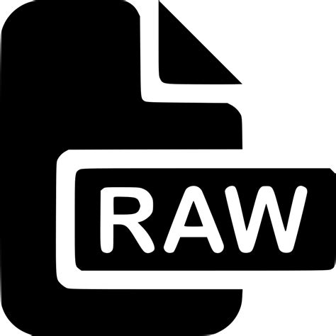 Raw File Icon At Collection Of Raw File Icon Free For