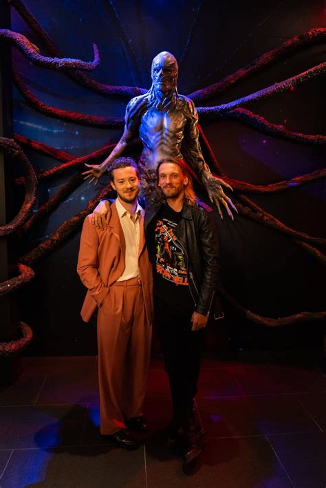 Jamie Campbell Bower And Joseph Quinn At Netflixs Stranger Things Sag Event In Los Angeles