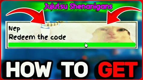 How To Get Nep Achievement Code In Jujutsu Shenanigans Secret Code