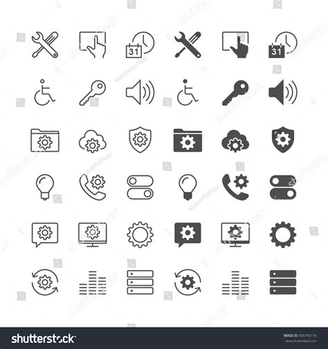 169 Normalization Settings Icons Stock Vectors Images And Vector Art