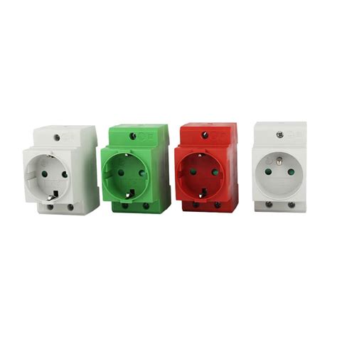 Din Rail Socket Outlet Anssin