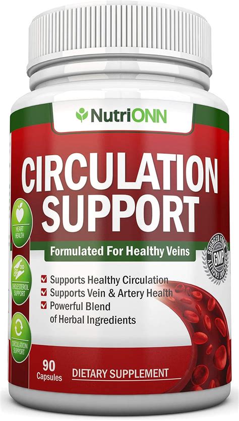 Blood Circulation Support All Herbal Supplement For