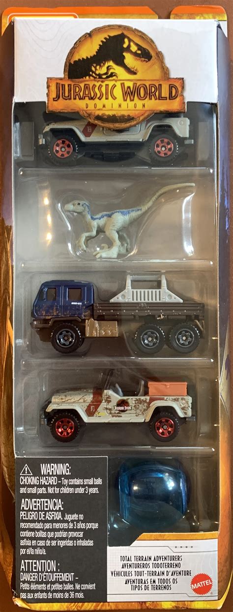 List Of 2022 Jurassic World Dominion 5 Packs Matchbox Cars Wiki Fandom