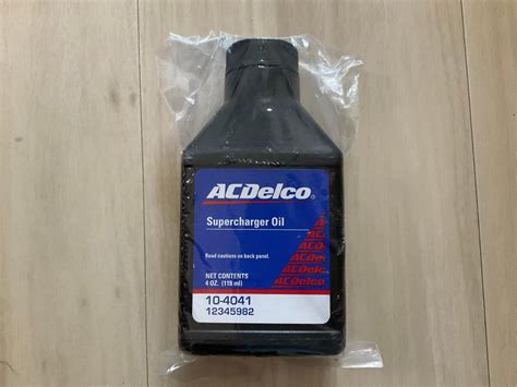 Ac Delco 合成スーパーチャージャーオイル 4オンス 10 4041 のパーツレビュー ステラかっぱお みんカラ
