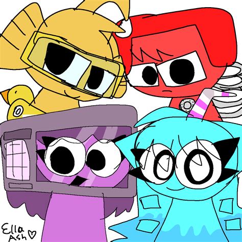 Sprunki Ocs Fanart By Ella The Fox On Deviantart