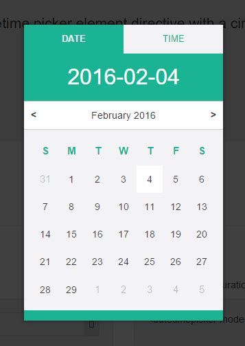 Angularjs Circular Date And Time Picker Angular Script