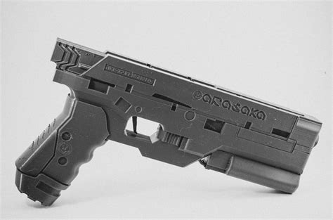 Cyberpunk 2077 Arisaka Kenshin Pistol 3d Pr Folksy