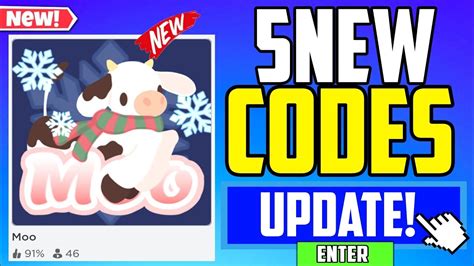 Secret Update Moo Codes Youtube