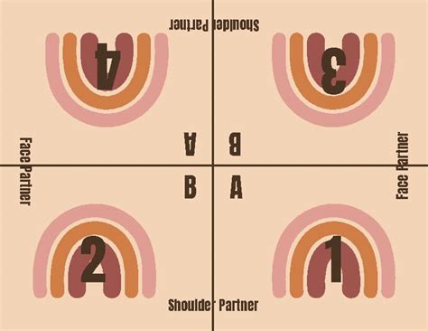 Table Team Mat Kagan Inspired Muted Rainbow By Mrs Lees Boutique