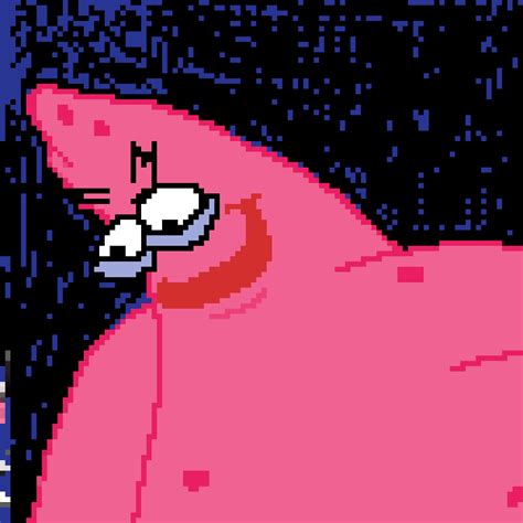 Pixilart Evil Patrick By Christuna