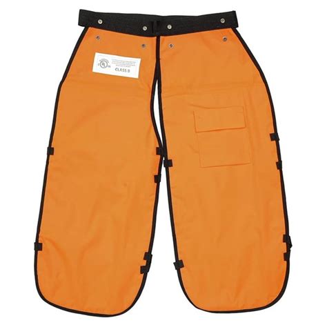 Chainsaw Chaps 35 Apron Style Safety Chaps Orange Professional