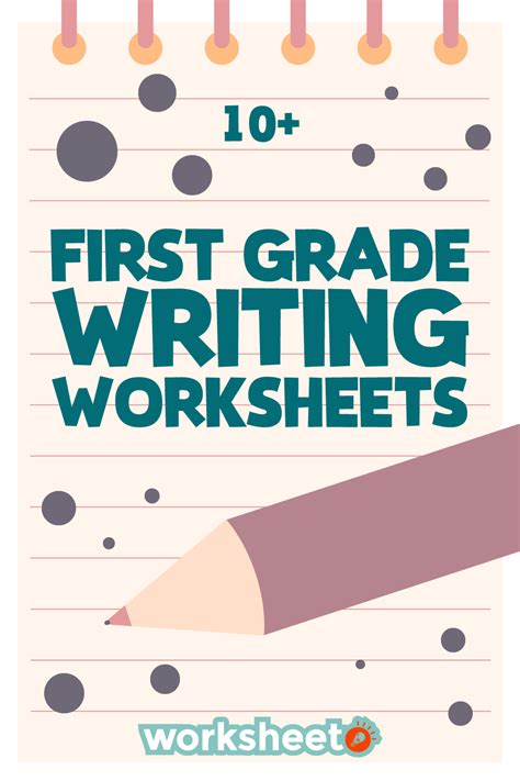 13 First Grade Writing Worksheets Free Pdf At