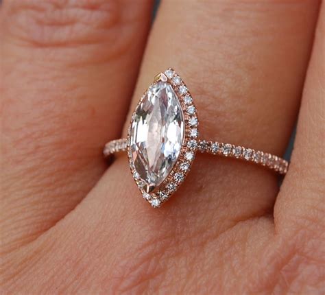 Marquise Engagement Ring Wedding Band At Amy Heyer Blog