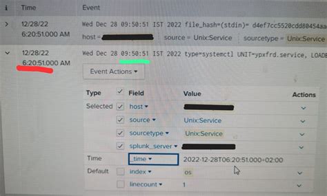 Re Getting Wrong Time For Event Splunk Community