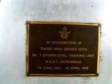 No 1 Operational Training Unit Monument Australia
