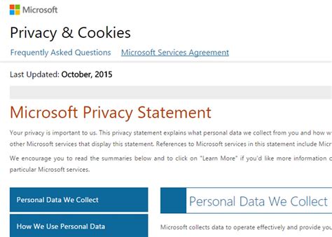 Microsoft Updates Privacy Statement Addressing Concerns From Critics