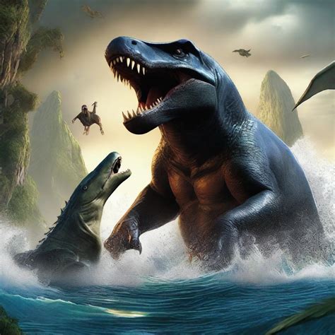Monster Showdown Mosasaur Vs Kong