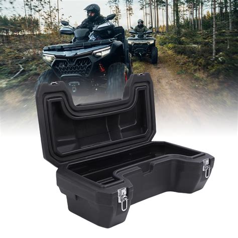 Waterproof Utv Cargo Box Atv Rear Storage Box Lounger 95l Waterproof