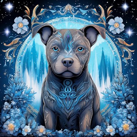 Premium Ai Image American Bully Art Made With Ai