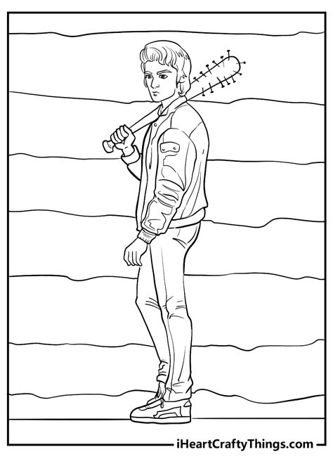 Free Printable Stranger Things Coloring Pages 2025