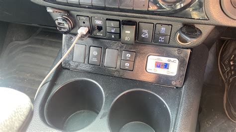 🚗 Toyota Hilux N80 Centre Console Rocker Switch Panel・ Stl File For 3d