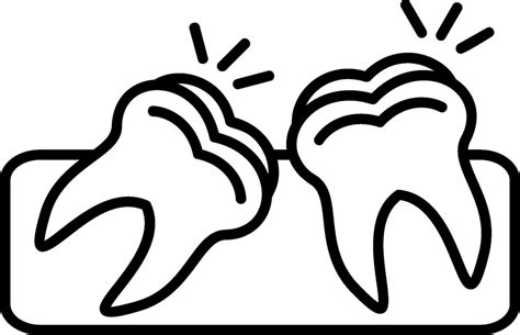 Wisdom Tooth Outline Style Icon 67580602 Vector Art At Vecteezy