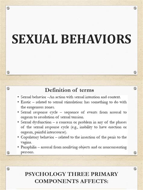 Understanding Sexual Behaviors And Dysfunctions Pdf Orgasm Sexual