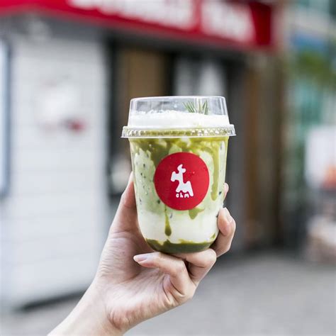 Chm Bubble Tea Matcha Macchiato With Bubble