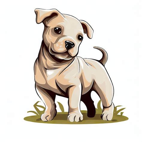 Premium Ai Image Adorable Pibble Generative Ai