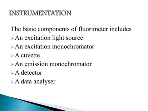 Fluorimetry Presentation Pptx Chemistry Science
