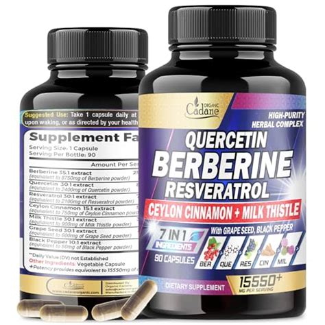 I Tried The Ultimate Berberine Dgl Star Anise Quercetin Resveratrol