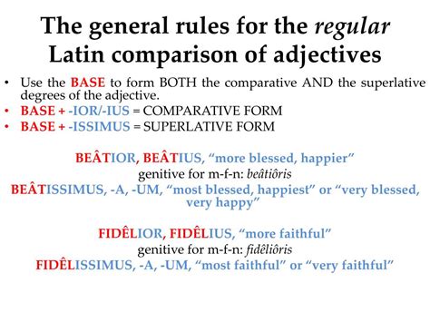 Ppt Comparison Of Adjectives Comparison Of Adverbs Powerpoint