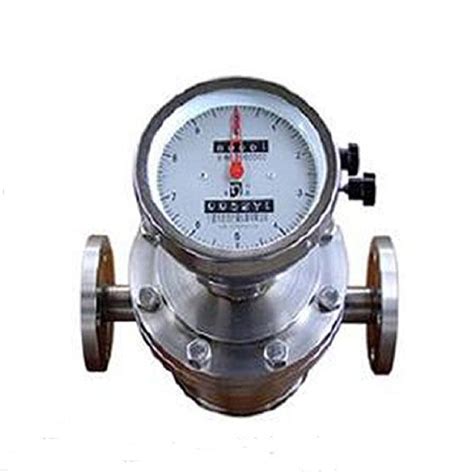 Oval Gear Flowmeter Lubricating Oil Diesel Kerosene Meter Glue Solvent