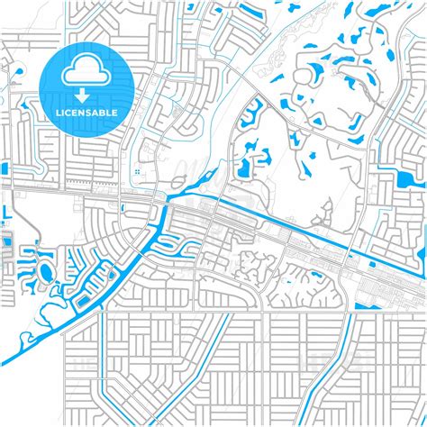 Map Of North Port Florida