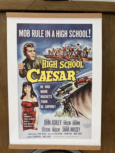 High School Caesar Poster Rockinitis