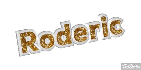 Roderic Name Animated  Logo Designs