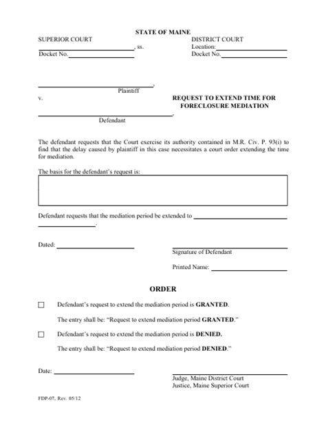 Form Fdp 07 Fill Out Sign Online And Download Fillable Pdf Maine