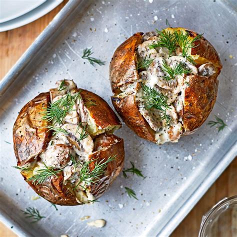 Top 10 Healthy Jacket Potato Fillings Bbc Good Food Recipes Homemade