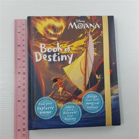 Disney Moana Book Of Destiny หนังสือเด็กภาษาอังกฤษมือสองสภาพดี Shopee Thailand