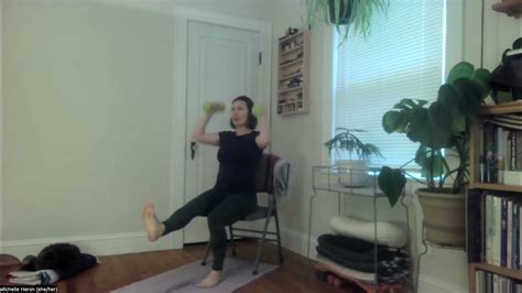 Chair Yoga With Weights {seated Practice Youtube