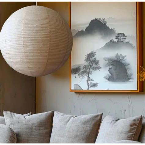 Akari Round Paper Lanterns Noguchi Lamps Authentic Japanese Paper Casalola